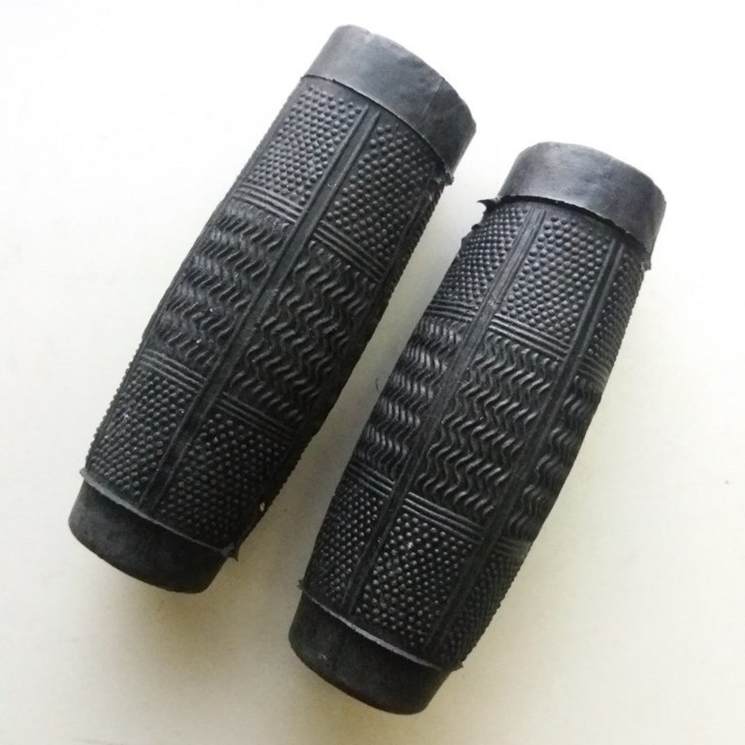 1 Pair Tricycle Mini Bicycle Handlebar Grips DELUXE Black Color 3.5 ...