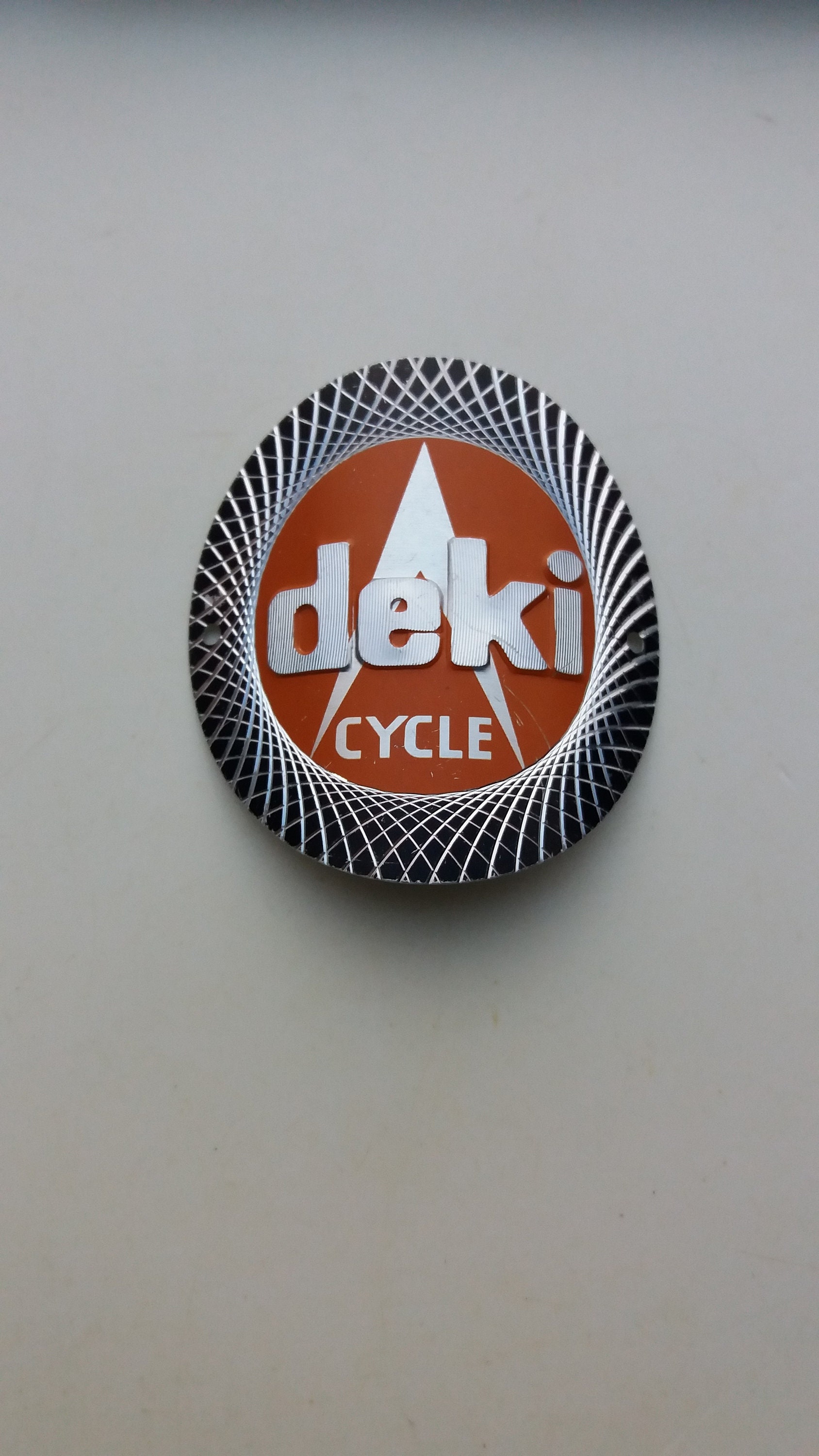 DEKI CYCLE Head Badge Emblem for Vintage Bicycle NOS - Etsy