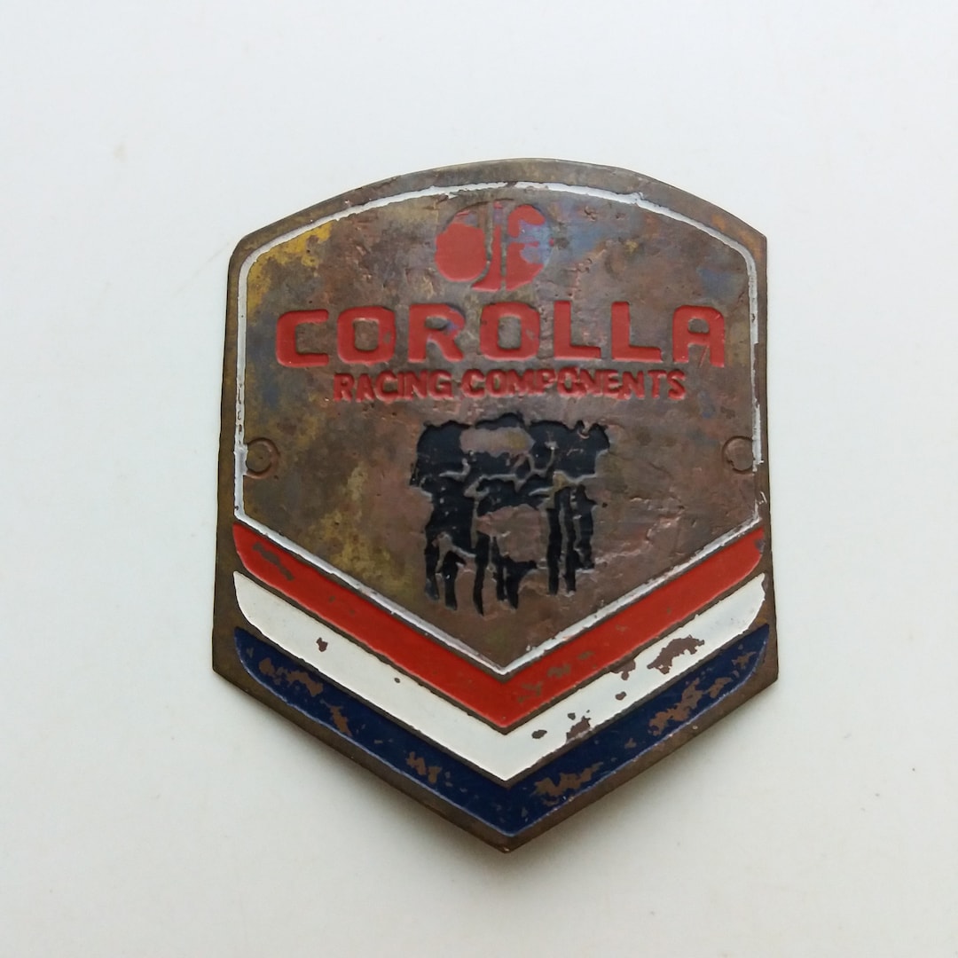 Corolla Racing Bike Head Badge Emblem Vintage Bicycle Logo NOS - Etsy