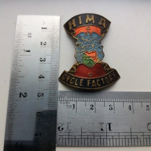 HIMA Vintage Head Badge Emblem for Vintage Bicycle NOS - Etsy