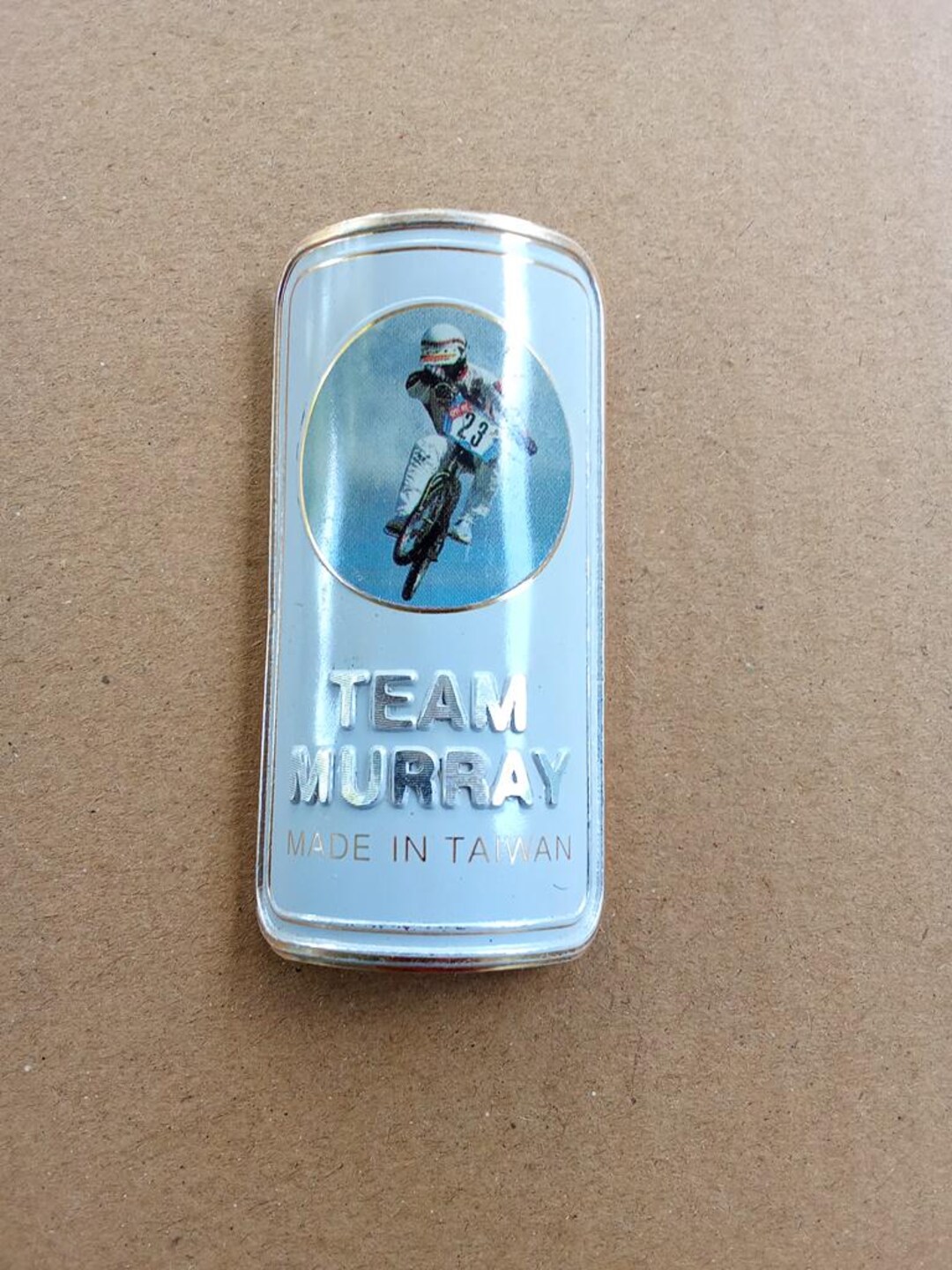 Team Murray Motorcross Head Badge Emblem Vintage Bicycle Logo NOS - Etsy