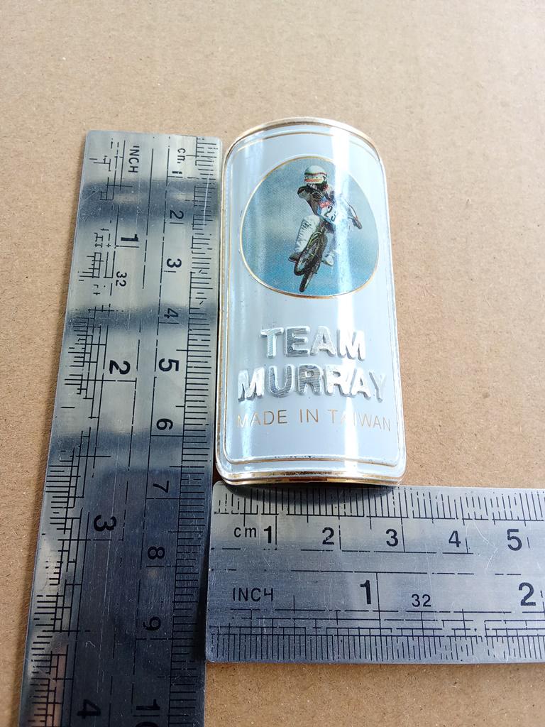 Team Murray Motorcross Head Badge Emblem Vintage Bicycle Logo NOS - Etsy