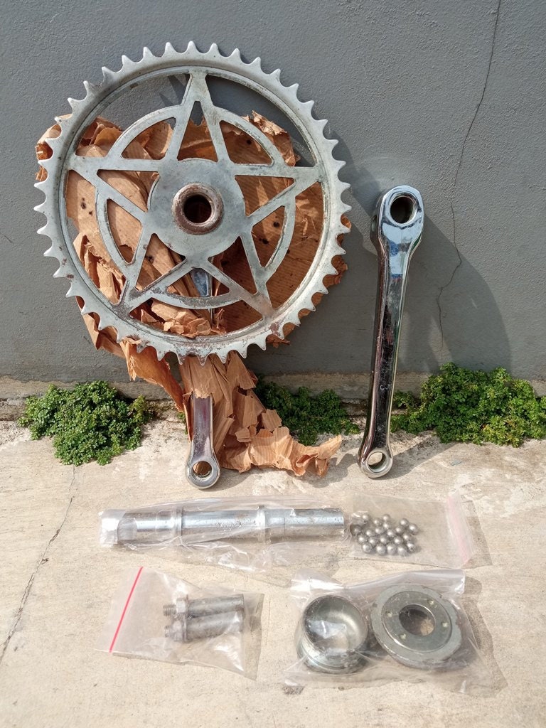 Original Vintage Three Star Chain Wheel Crank 44 T for Vintage - Etsy