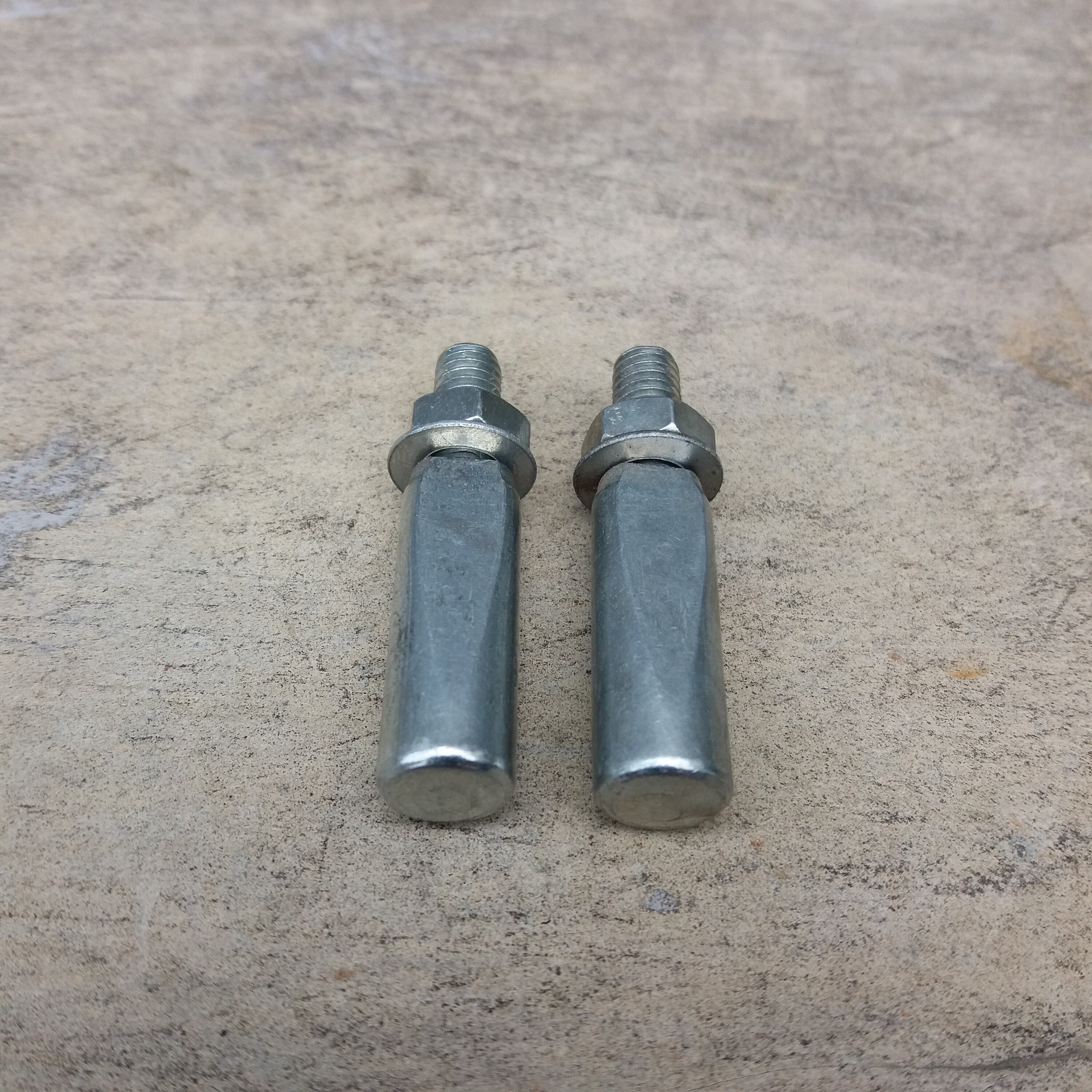 1 Pair NOS Vintage 9.5mm Vintage Bicycle Crank Cotter Pins Polished ...