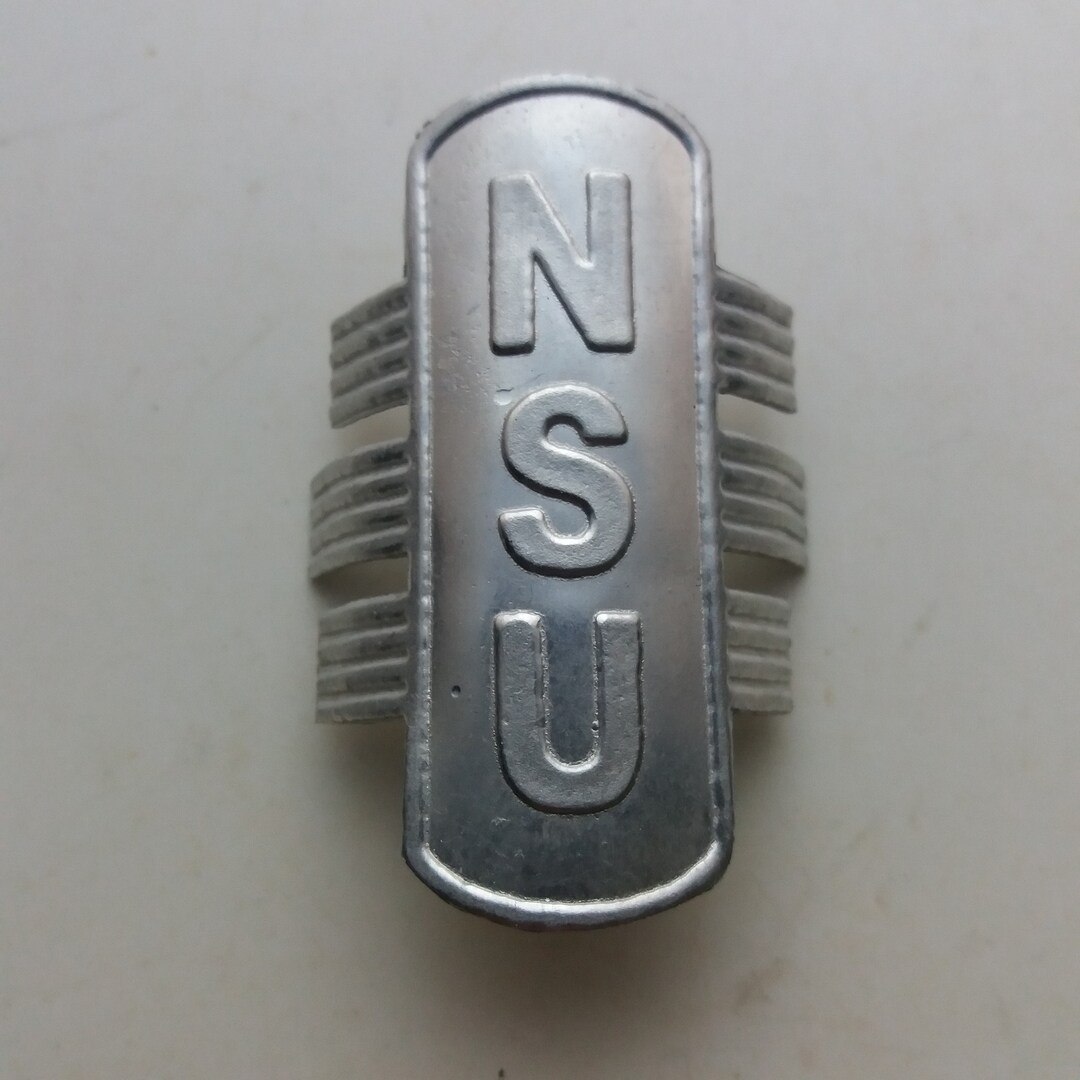 NSU Silver Emblem Head Badge for NSU Vintage Bicycle - Etsy