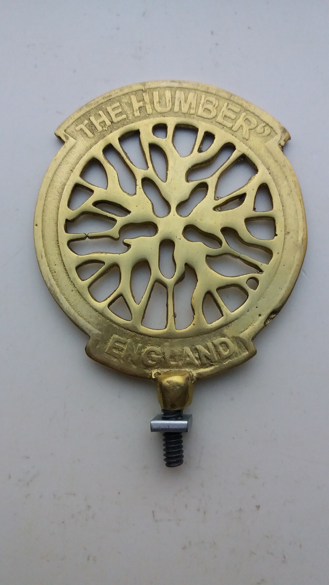 HUMBER Brass Front Mudguard Emblem Vintage Bicycle Motorcycle - Etsy