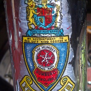 1 Sheet HUMBER CYCLE Transfer Decal Sticker for Vintage Bike - Etsy