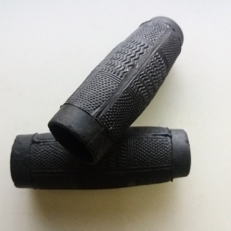 1 Pair Tricycle Mini Bicycle Handlebar Grips DELUXE Black Color 3.5 ...