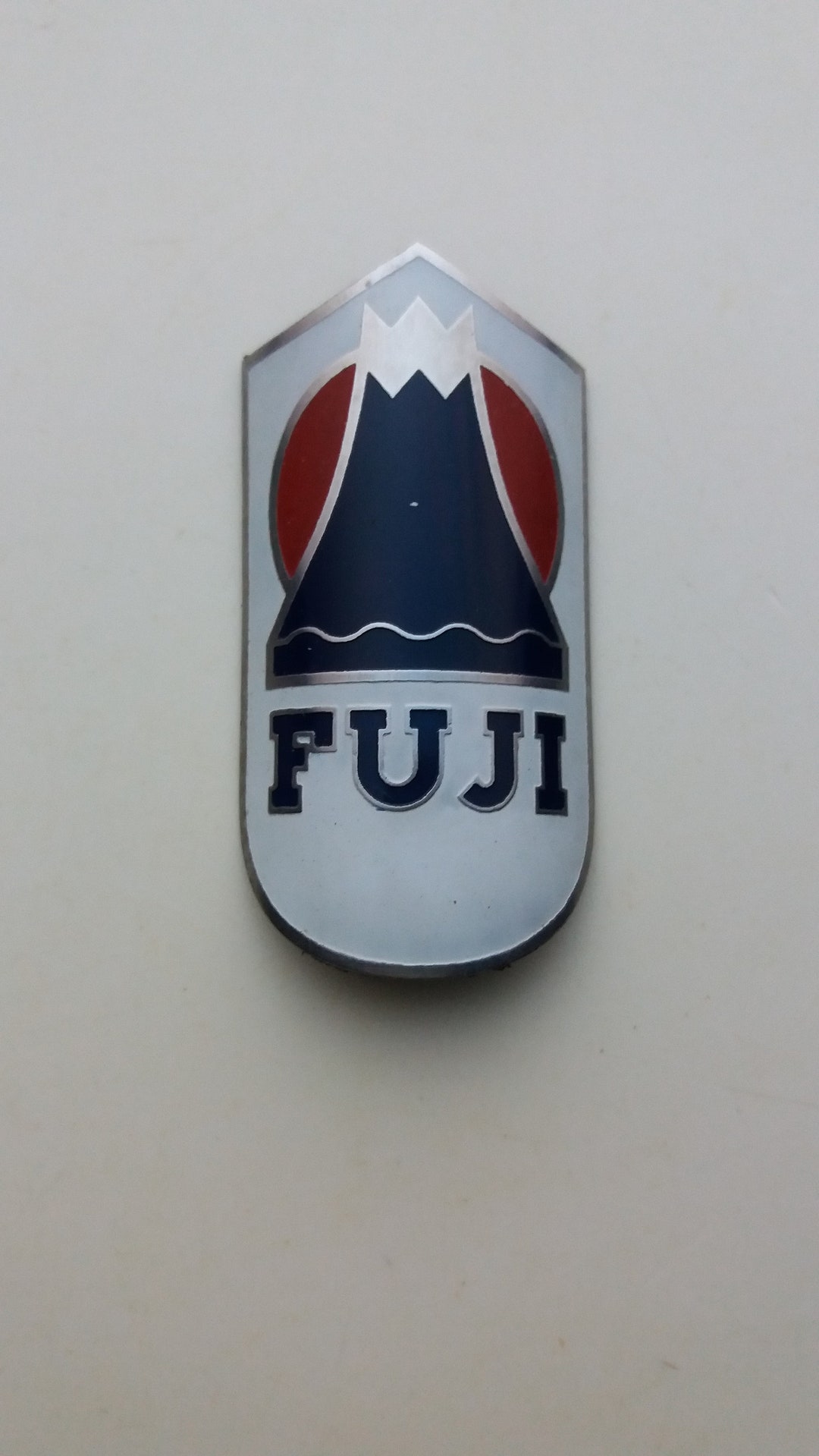 FUJI Shield Head Badge Emblem for Restoration Fuji Vintage Bicycle and ...