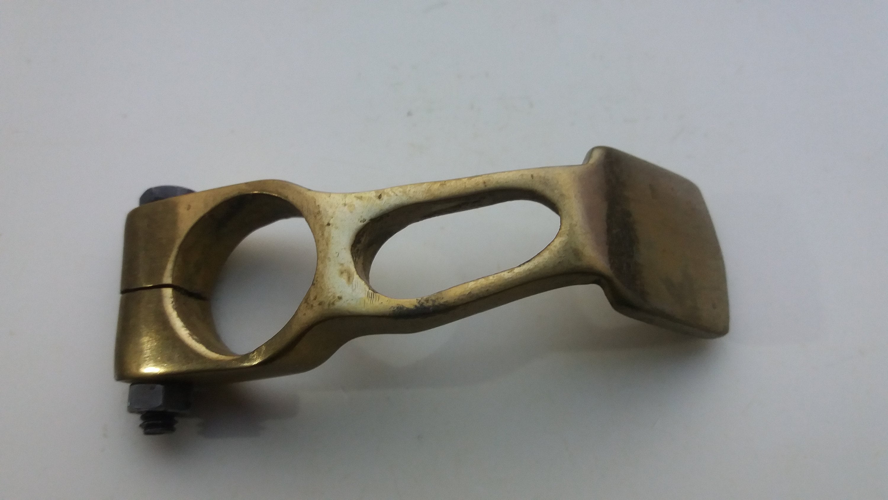 BRASS Clamp Bolt Front Lamp Bracket Lamp Light Holder for - Etsy