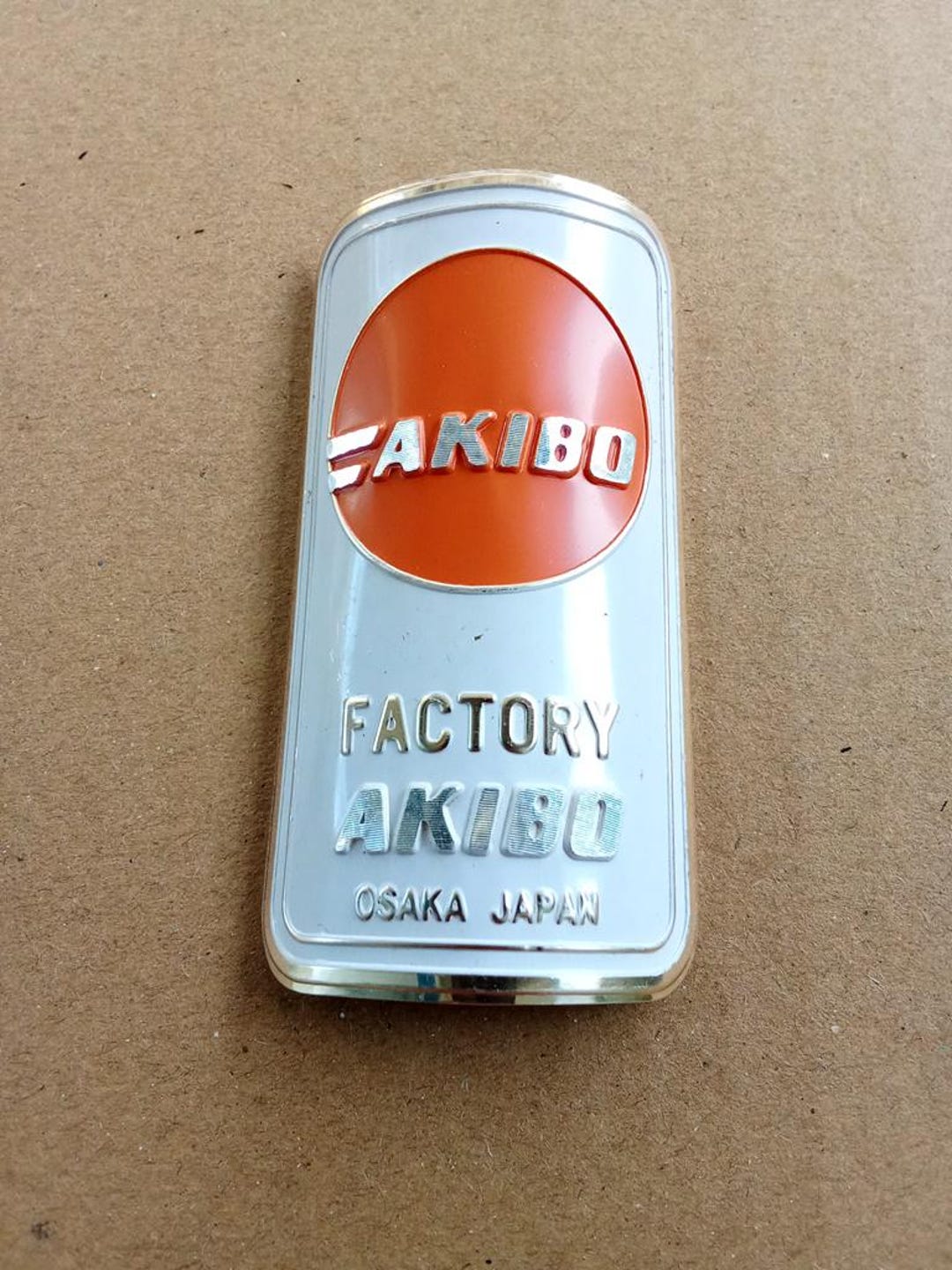 Akibo Factory Japan Emblem Head Badge for Vintage Bicycle NOS - Etsy