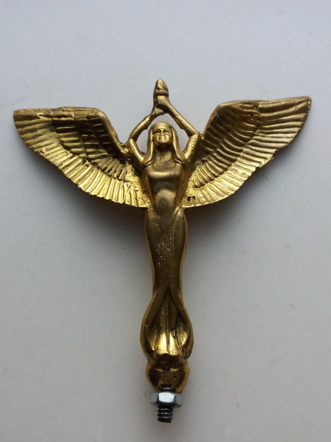 ANGEL Torch Bicycle and Motorcycle Front Mudguard Emblem Badge Bicycle ...