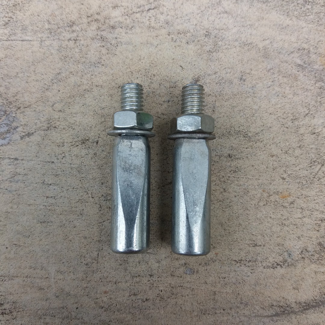 1 Pair NOS Vintage 9.5mm Vintage Bicycle Crank Cotter Pins Polished ...