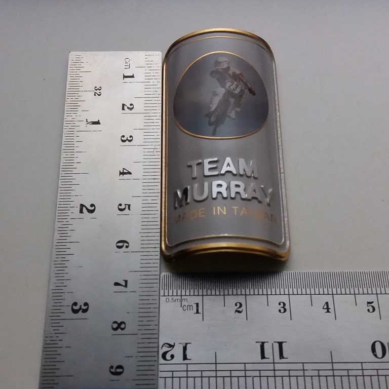 Team Murray Motorcross Head Badge Emblem Vintage Bicycle Logo - Etsy