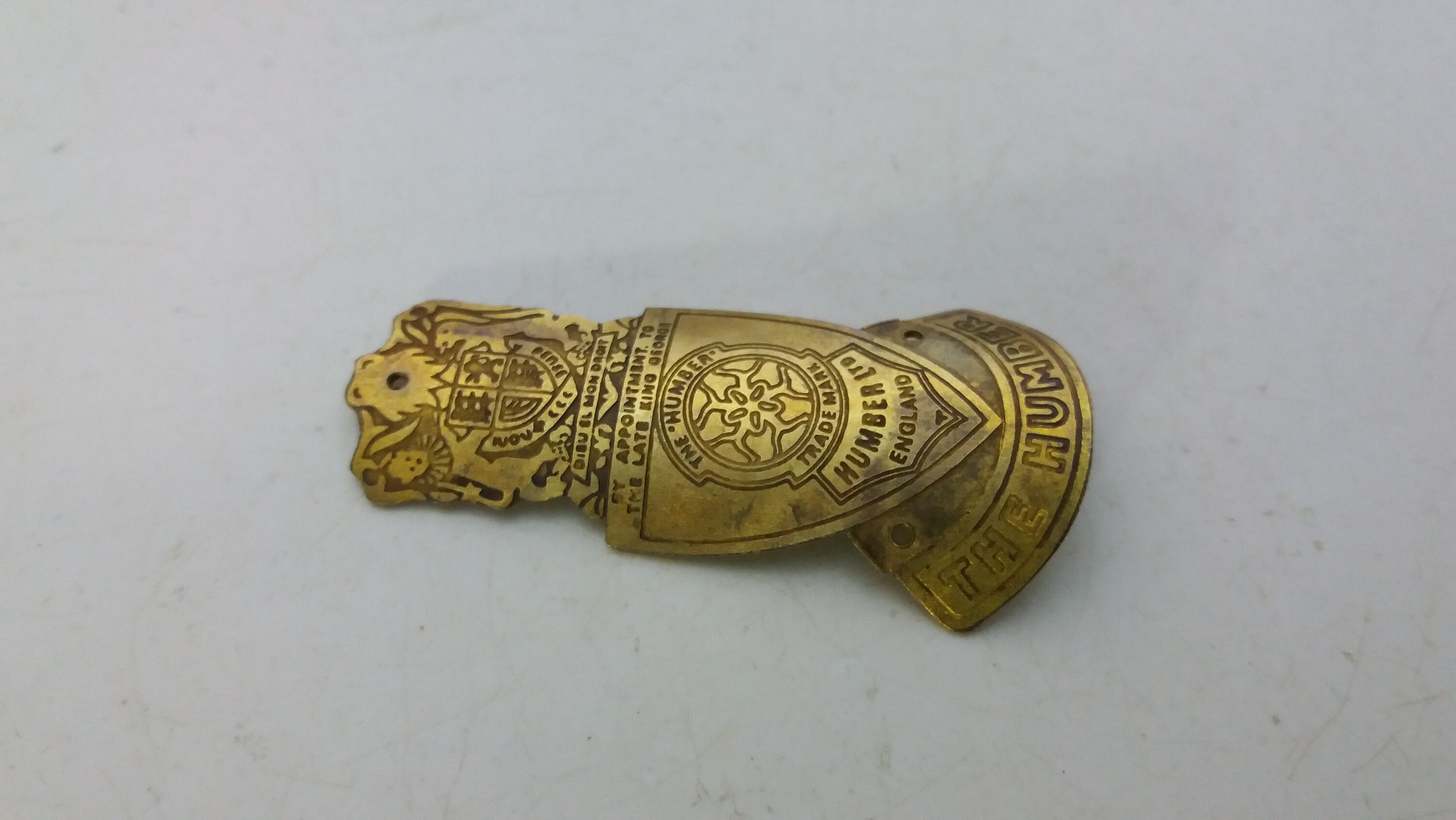 The Humber Brass Head Badge Emblem for Humber Vintage Bicycle - Etsy