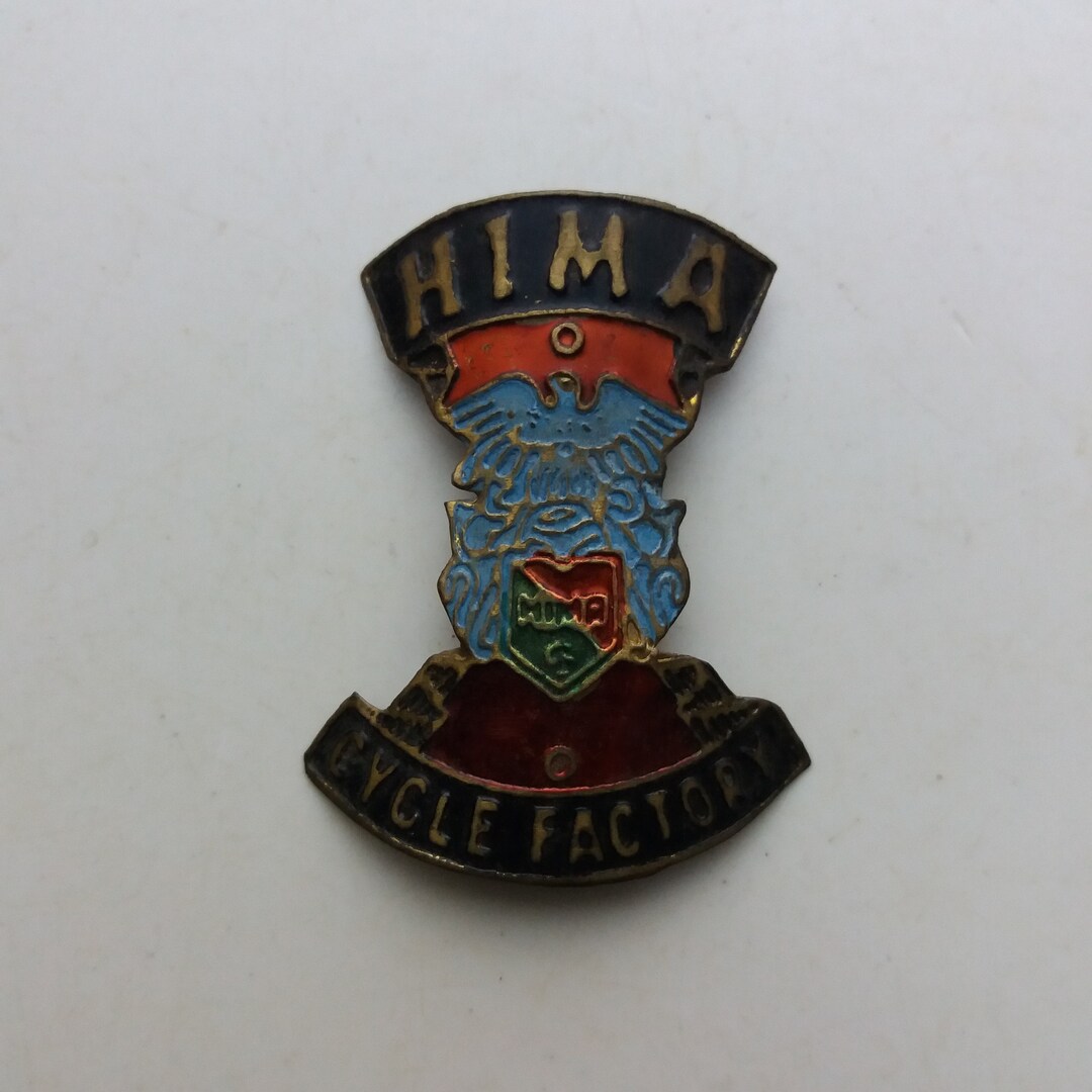 HIMA Vintage Head Badge Emblem for Vintage Bicycle NOS - Etsy