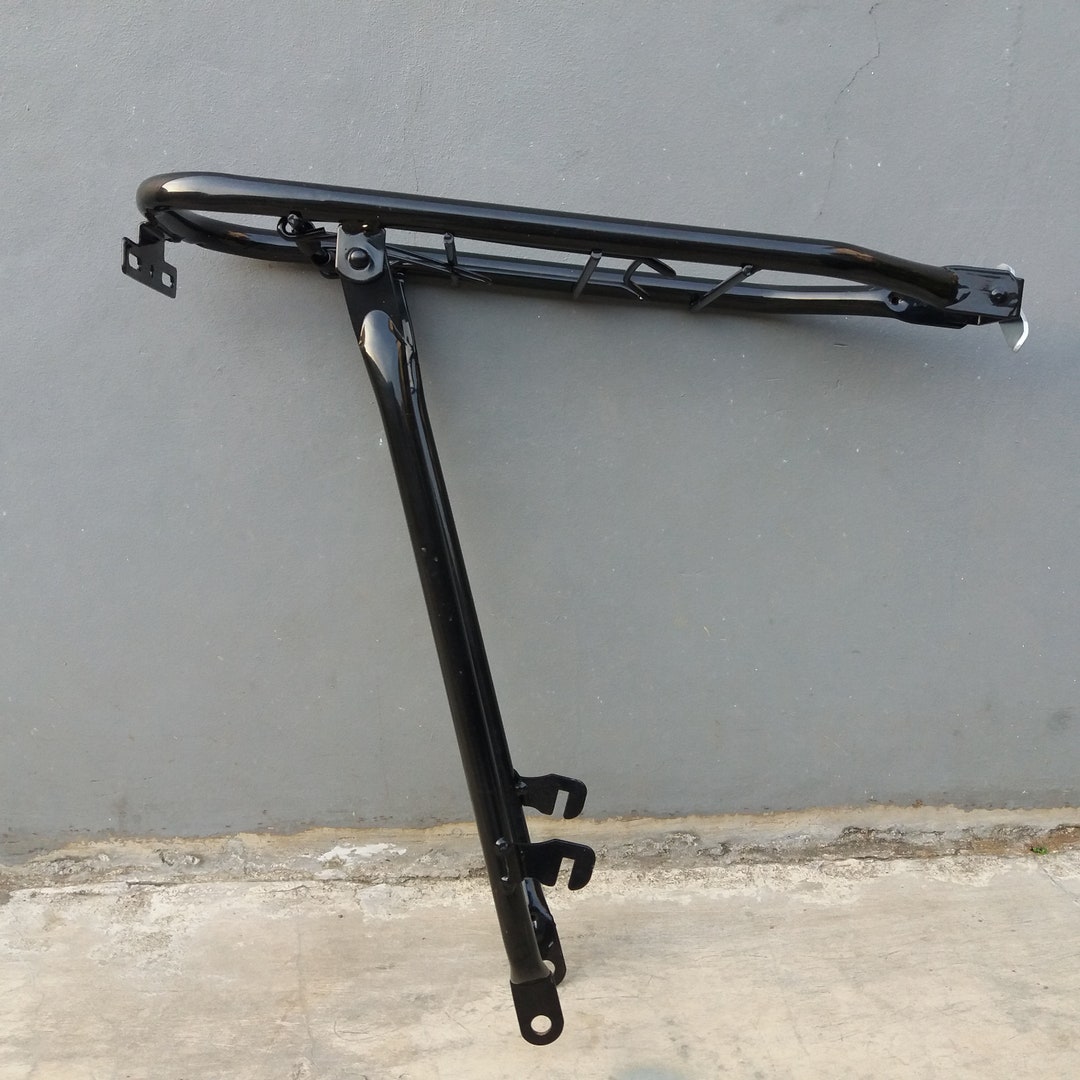 Black Color Standard Bicycle Rear Rack Carrier Vintage Bike 28'' Humber ...