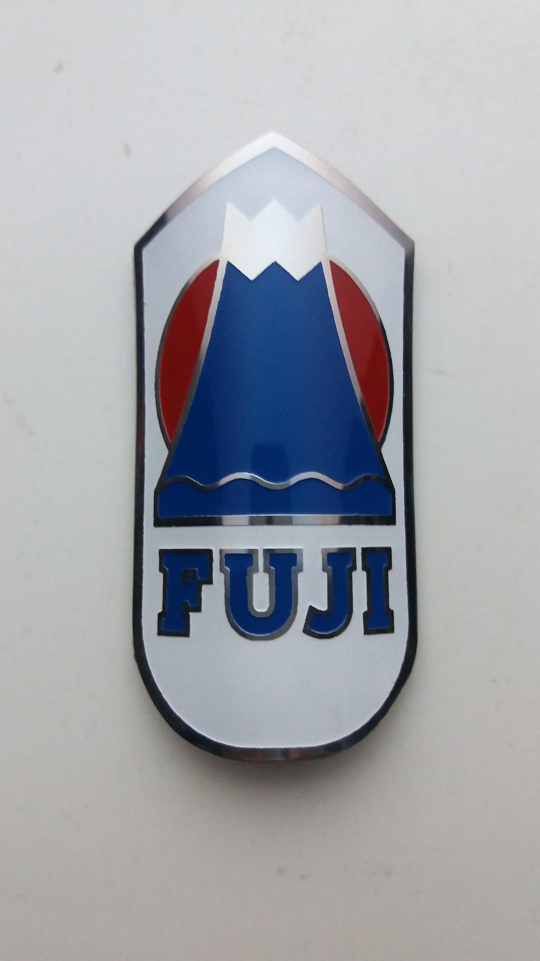 FUJI Shield Head Badge Emblem for Restoration Fuji Vintage Bicycle and ...