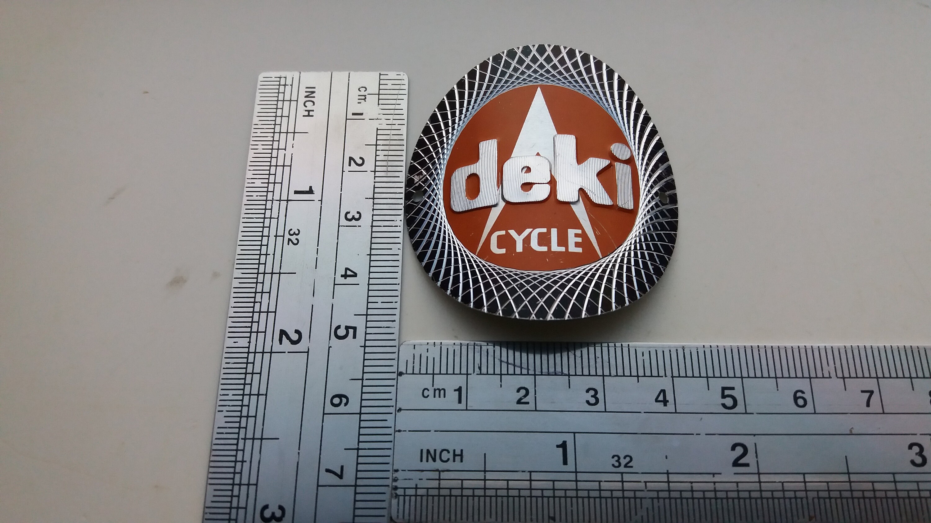 DEKI CYCLE Head Badge Emblem for Vintage Bicycle NOS - Etsy