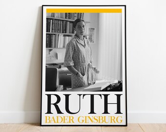 Ruth Bader Ginsburg Poster - Etsy