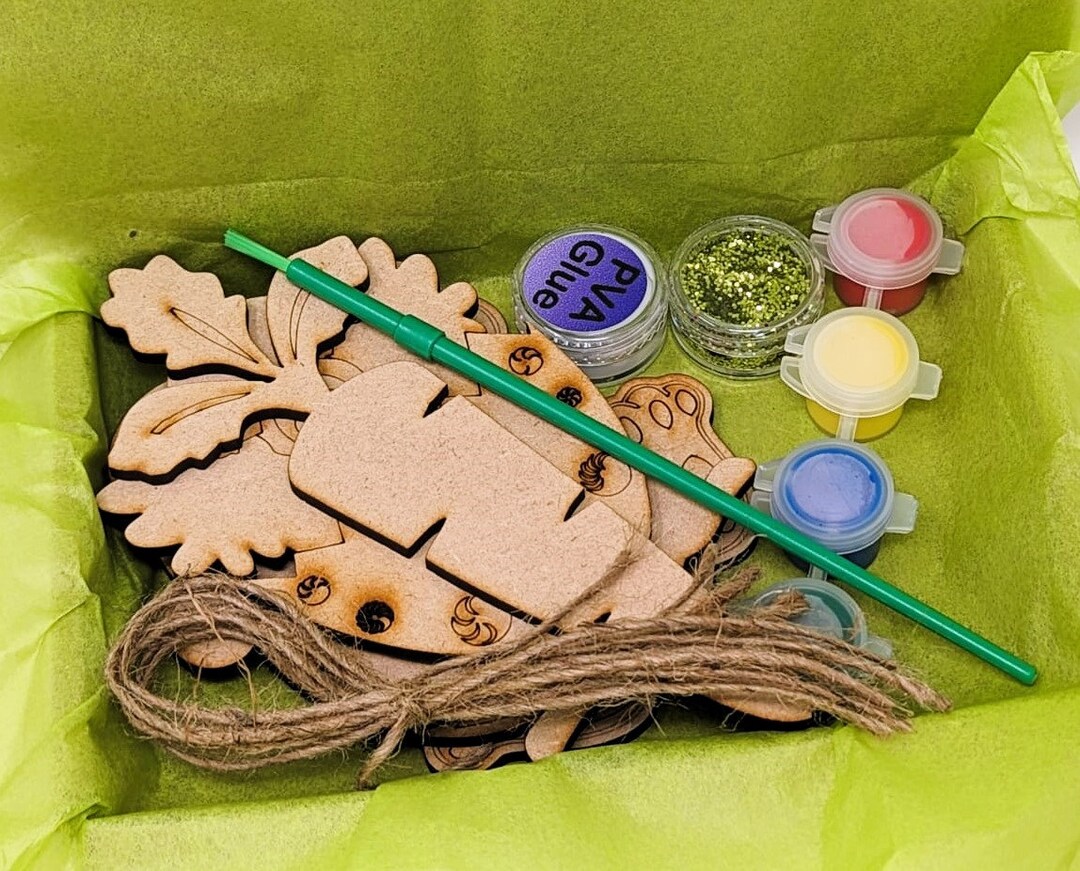 Creative Easter Fun: Paint Your Own Decorations Set - Perfect Kids ...