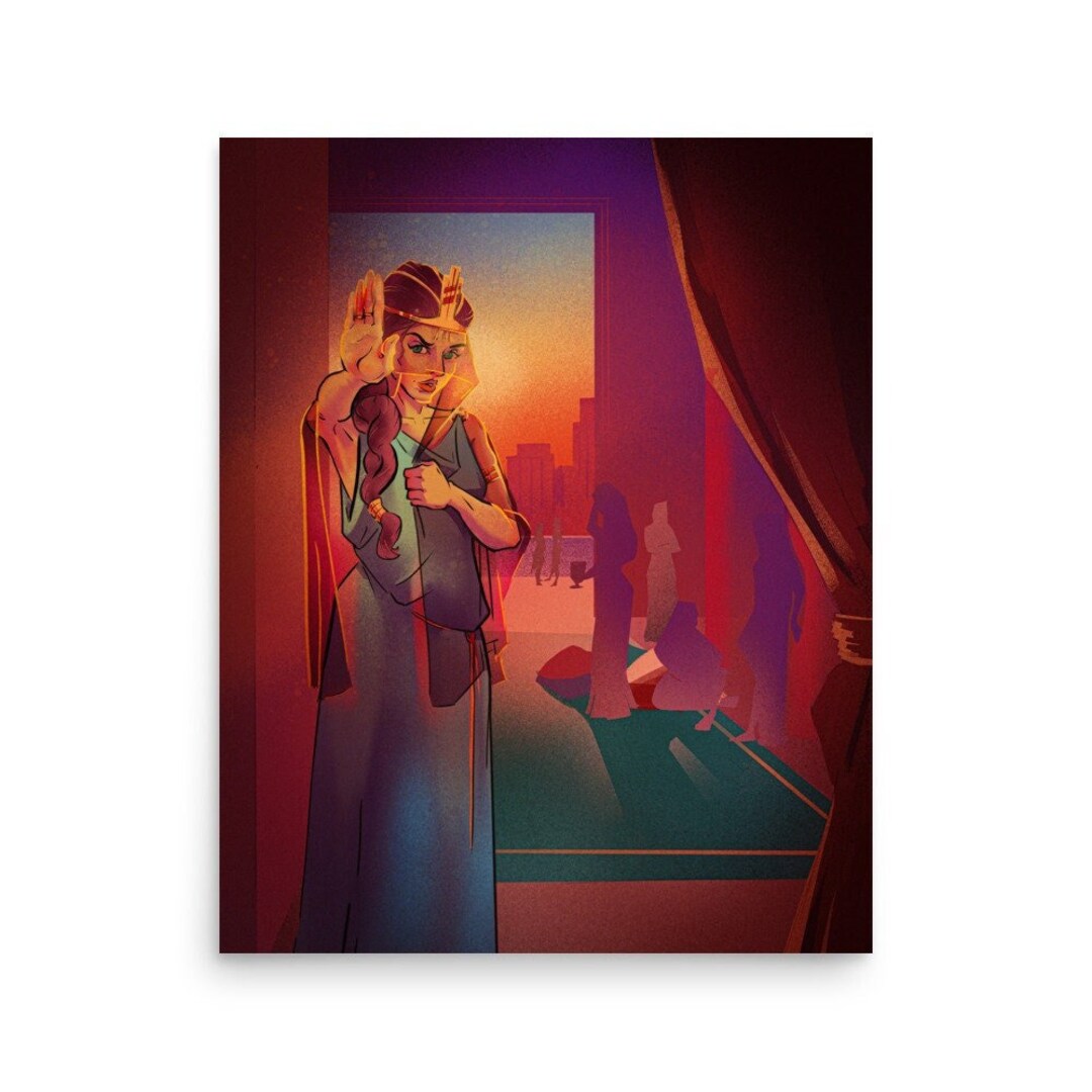 Vashti, Queen of Persia Art Print - Etsy