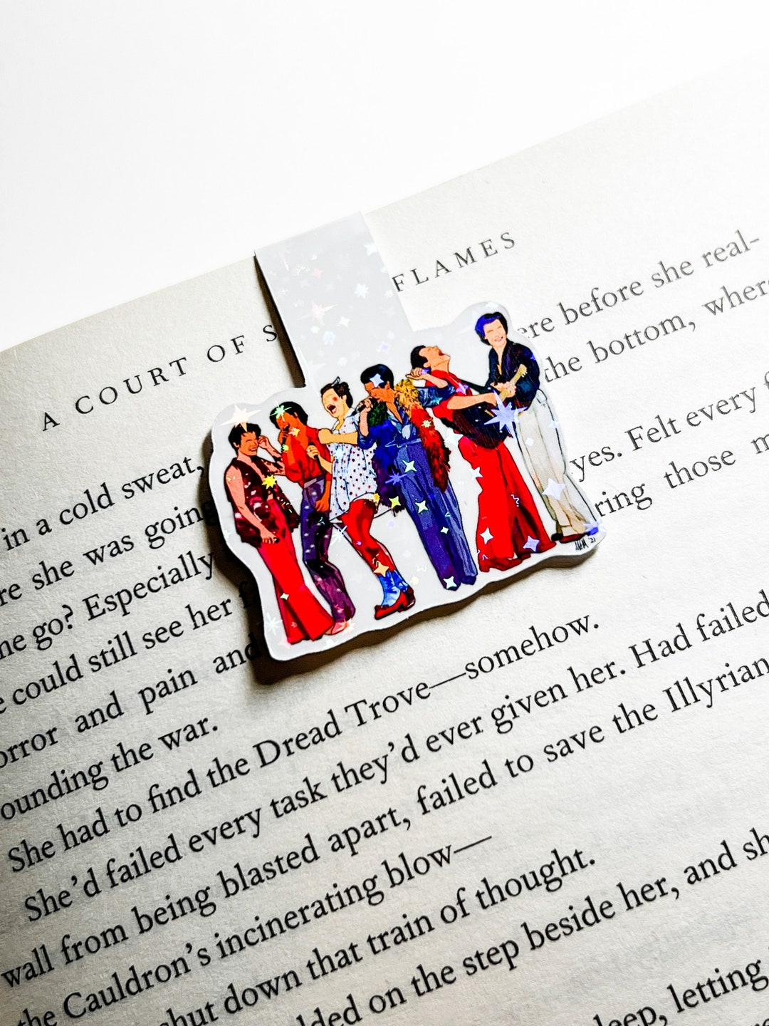 Harry Styles Tour Outfits Bookmark Magnetic Bookmark Planner - Etsy