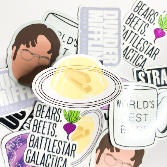 The Office Sticker Stapler in Jello Sticker | Etsy