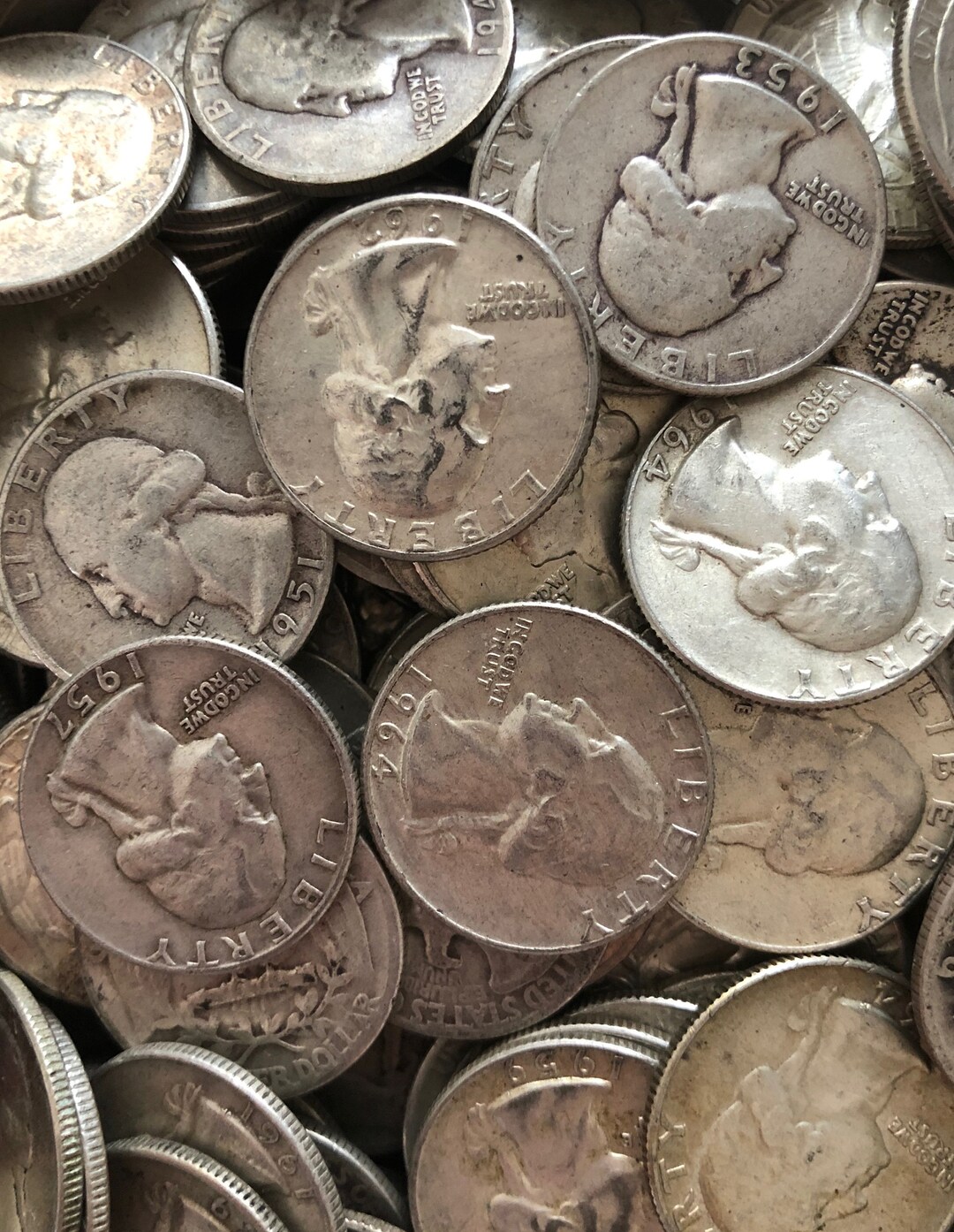 ONE Washington Quarter / 90% Silver / Dates: 1932-1964 - Etsy