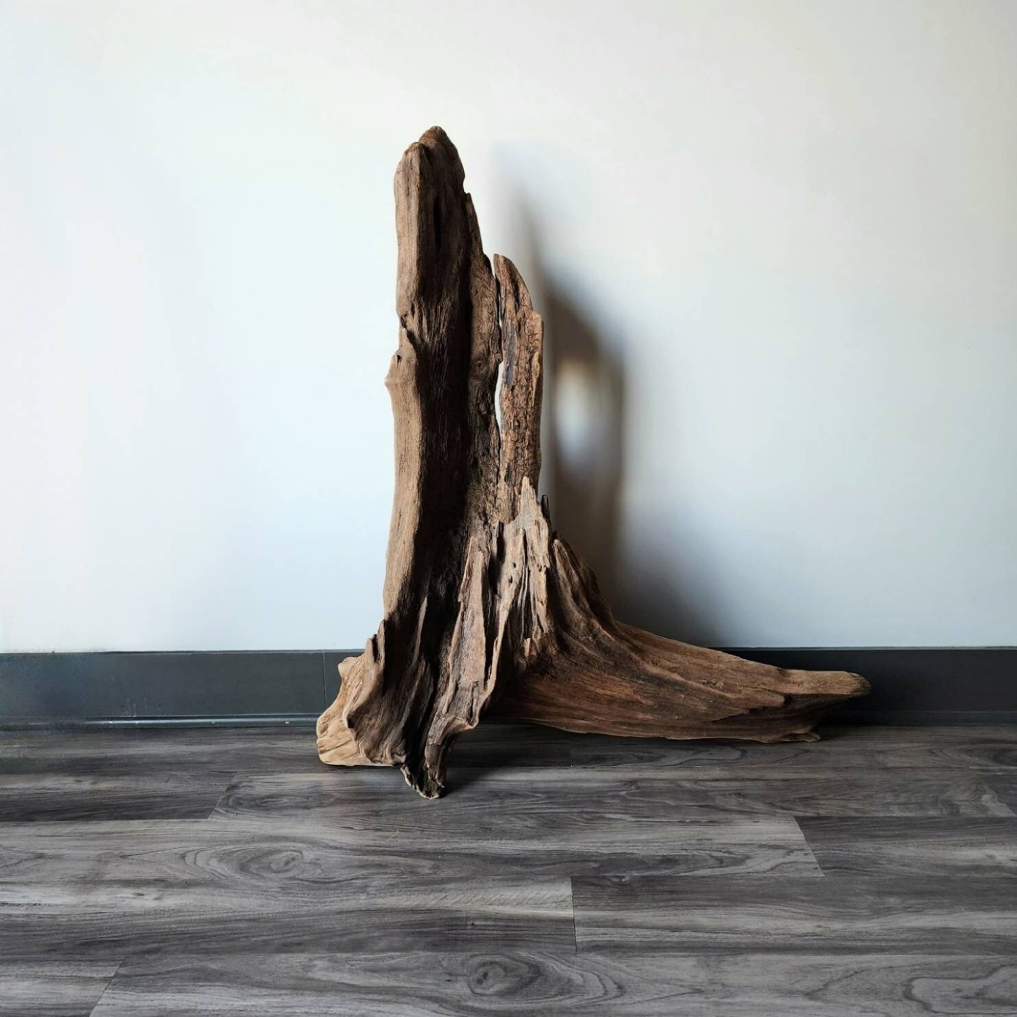 Driftwood Free-form Art Floor Sculpture 