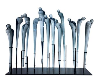 Large Glass Sculpture - Etsy