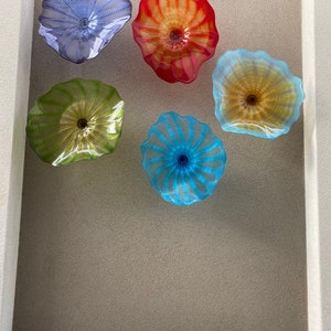 Outdoor Glass Wall Art Platter Sculpture - Etsy