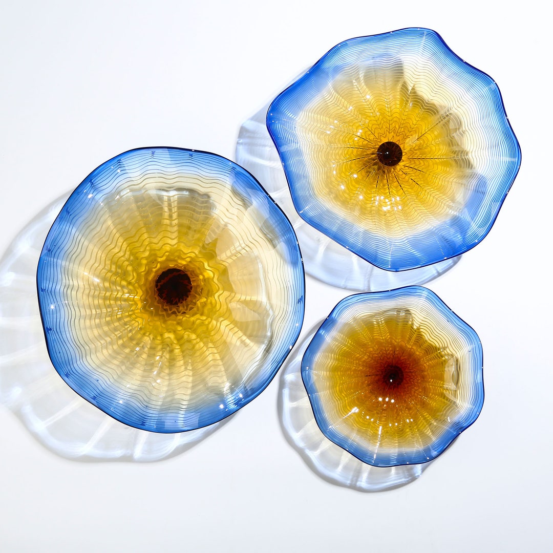 Glass Art Wall Installation Sculpture - Etsy