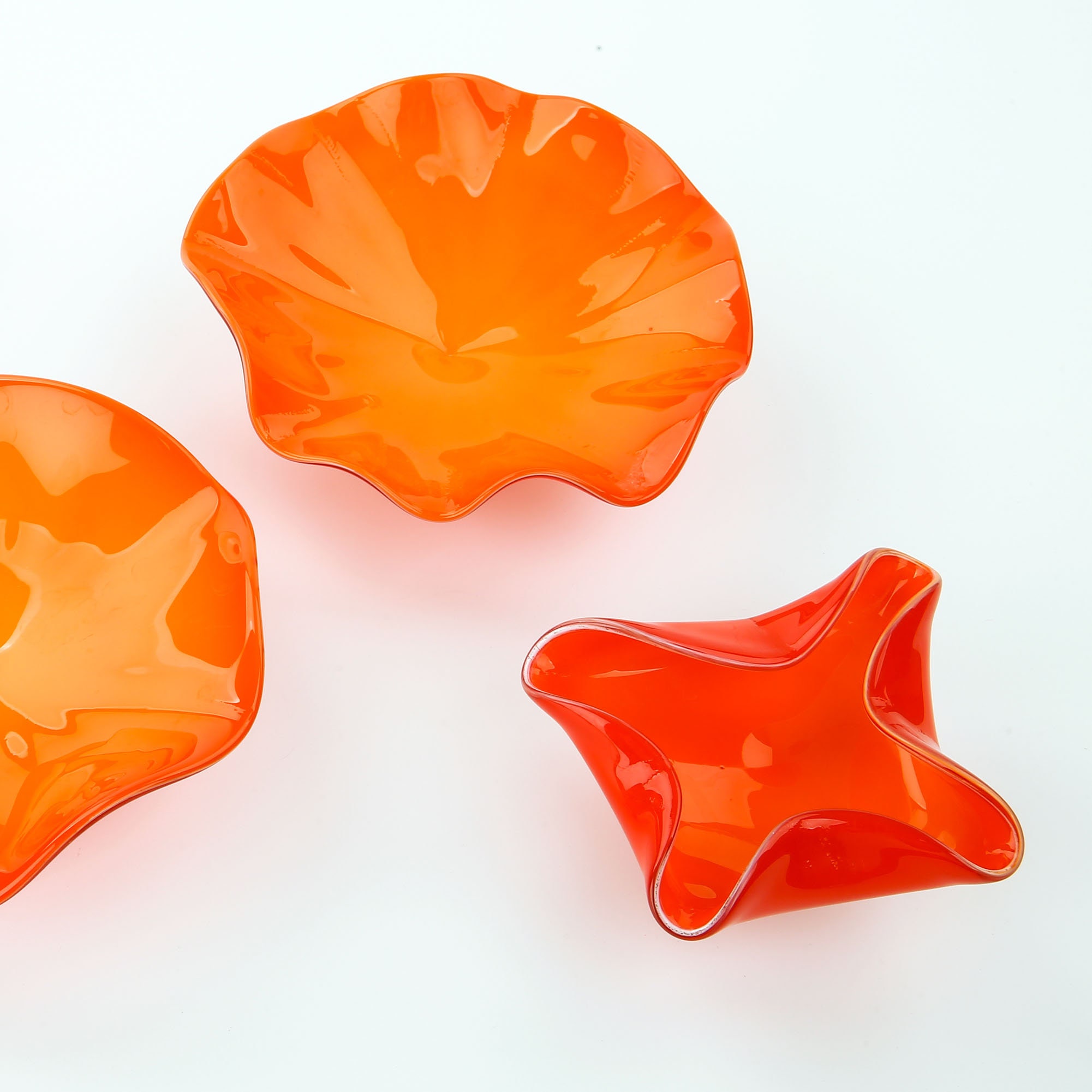 Hand Blown Glass Wall Art Sculpture Etsy