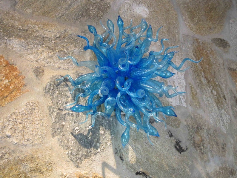 Hand Blown Glass Wall Artwork Installations Sculpture - Etsy
