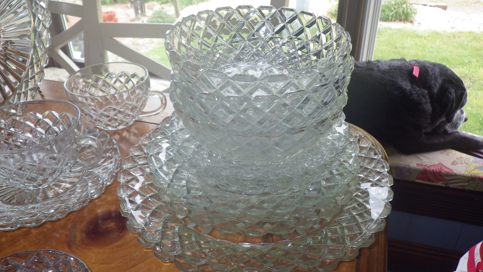 Anchor Hocking Waterford Dinnerware set service 4 29 pieces | Etsy