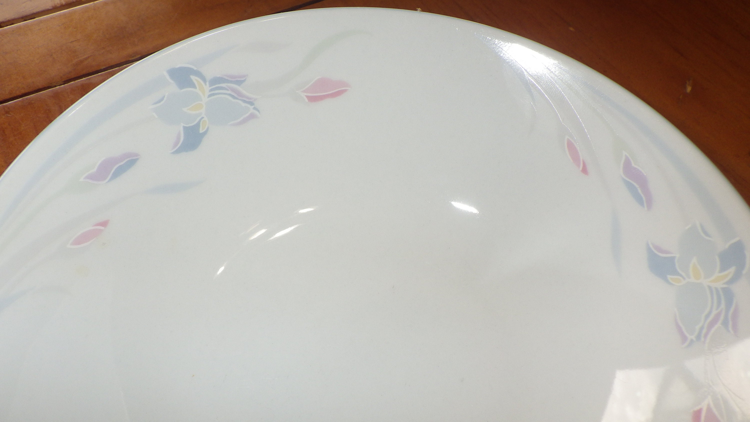 Vintage China Dinnerware Set Iris EXCEL Dinner Plates Salad Plates Cups ...