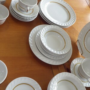 Restaurant Ware Dinnerware Jackson China Complete Set Service for 4+ 31 ...