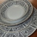 Fine China Dinnerware Set Laurent COVENTRY JAPAN S/6 Black White ...