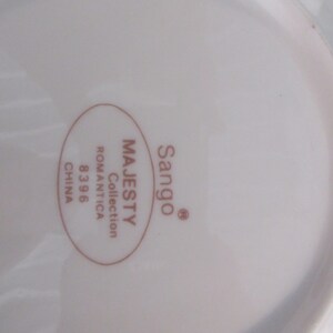 Vintage Dinnerware Set Romantica Majesty Collection by Sango S/8 ...
