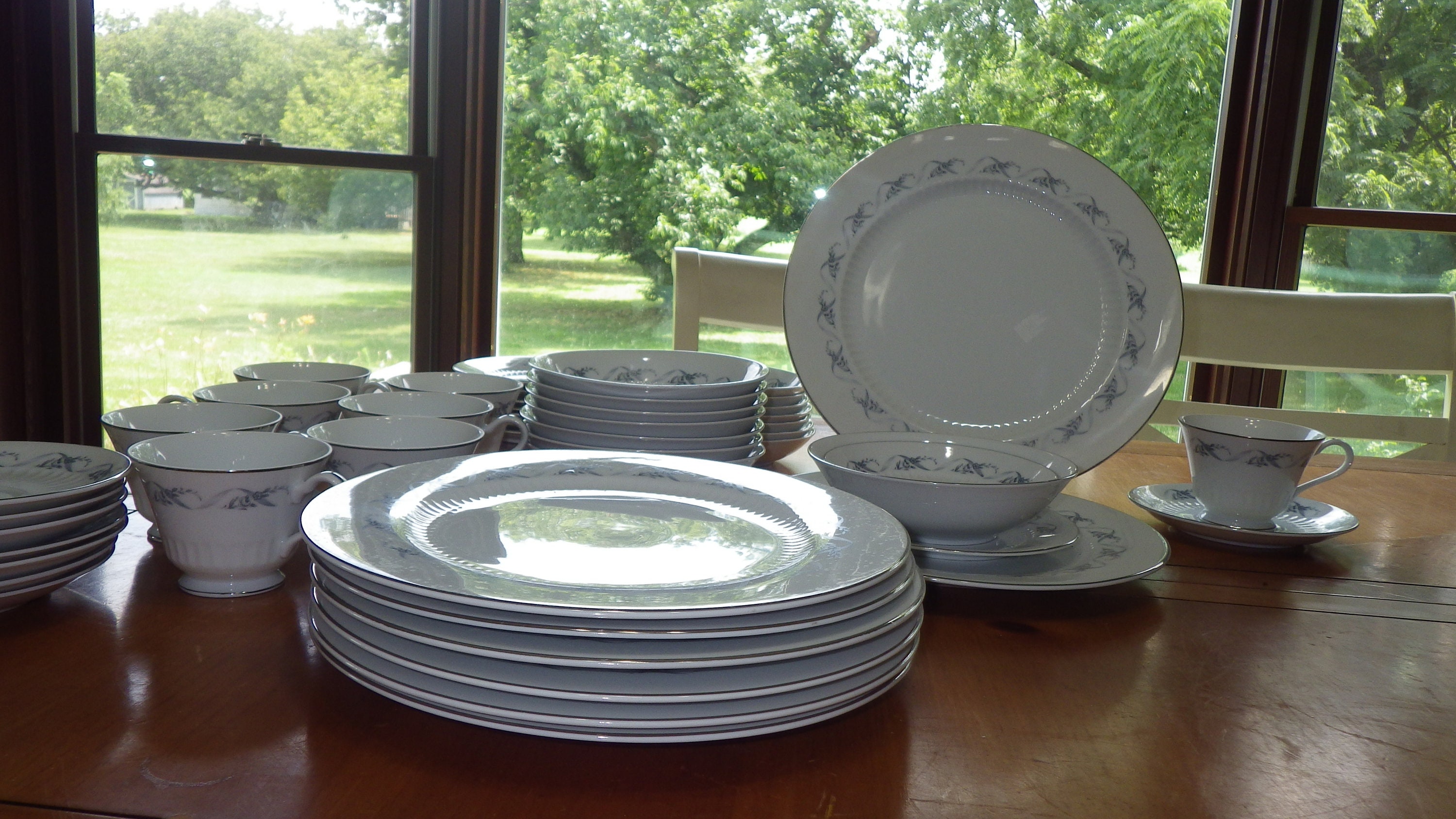 Fine China of Japan Dinnerware Set Monterey Pattern Mostly a - Etsy