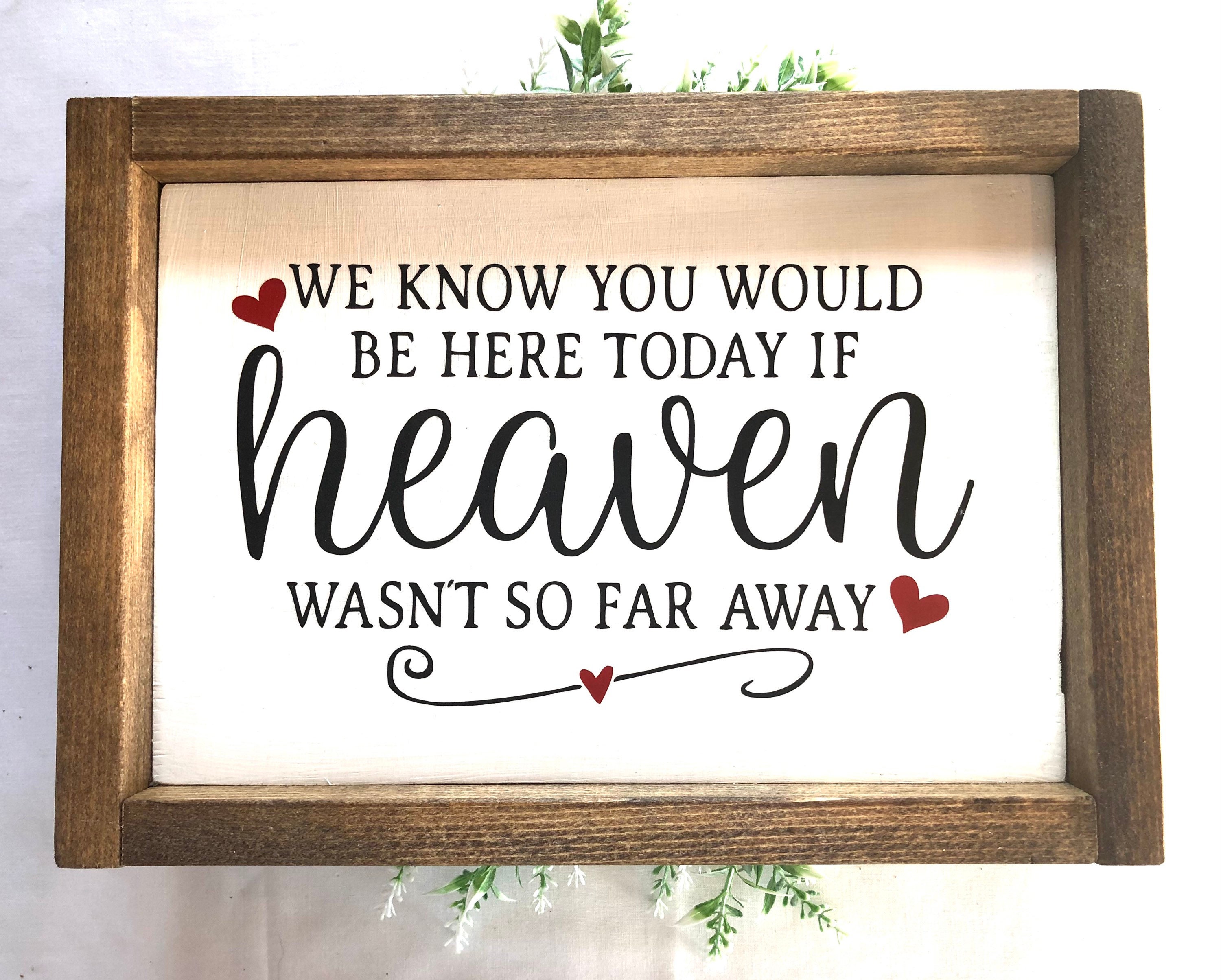 Si el cielo no estuviera tan lejos | Etsy