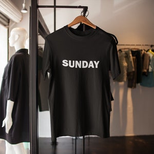 Sunday Shirt Sunday T-shirt Sunday Tee Bday Gifts for Women Men Kids ...