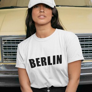 Berlin Shirt, Berlin Tee, Germany Shirt, Gift for German - Etsy
