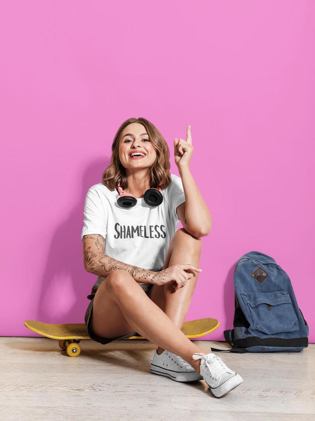 Shameless T-shirt, Bold and Fearless Statement Tee, Gift for Women or ...