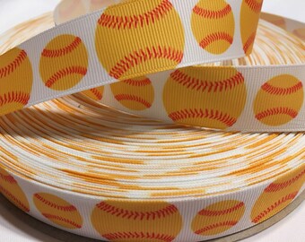Softball ribbons | Etsy