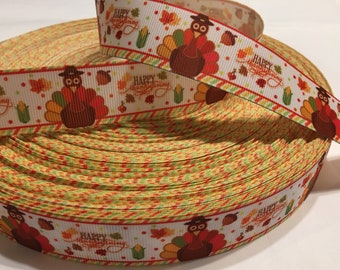 Thanksgiving ribbon | Etsy