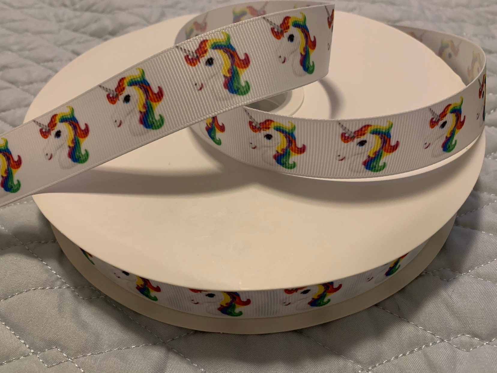 Jewelry & Beauty unicorn party ribbons unicorn grosgrain ribbons 1.5 ...