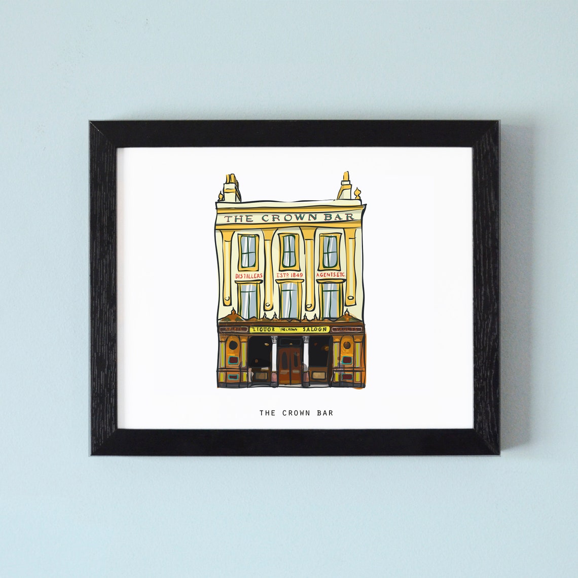 Belfast Pub Prints | Etsy