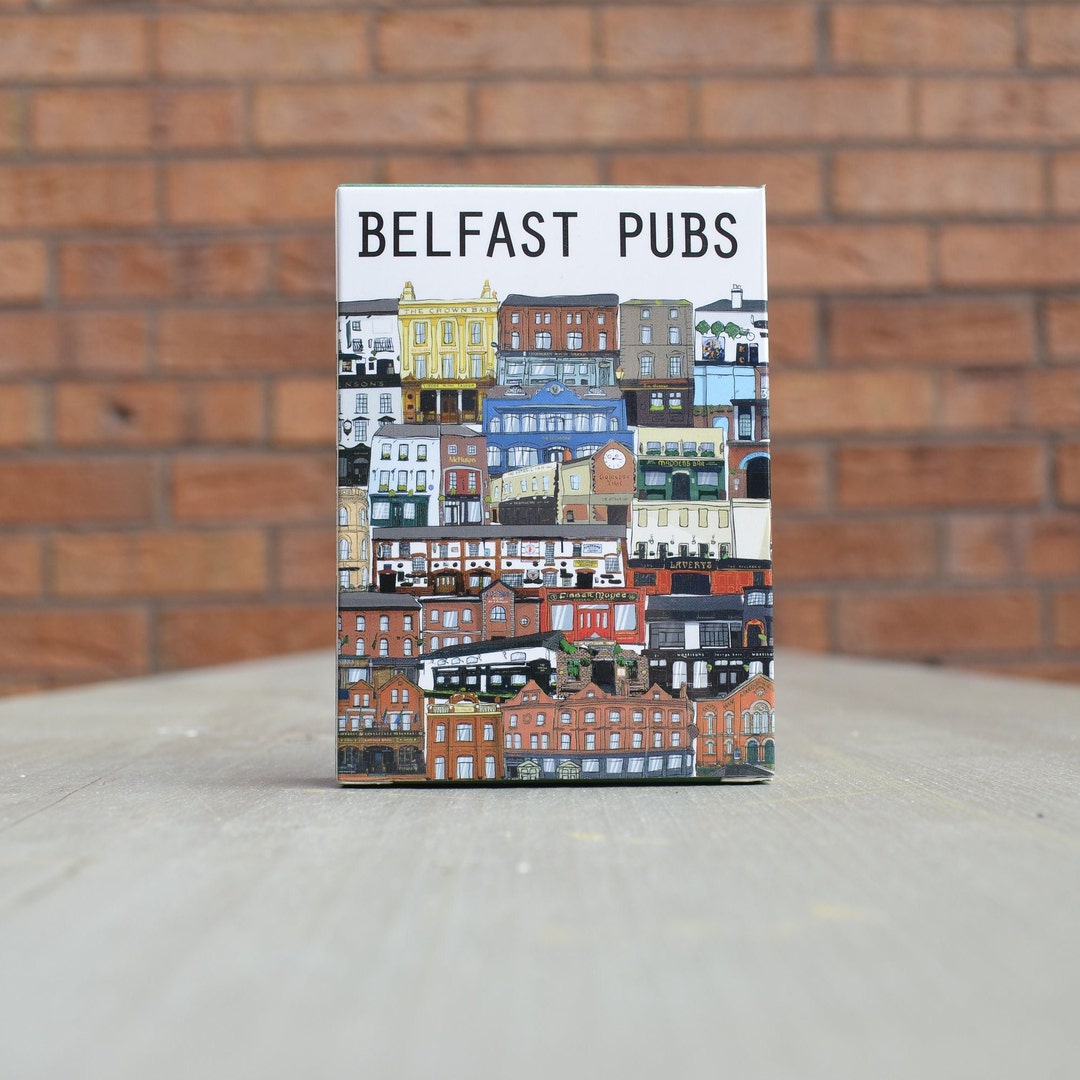 Belfast Pubs Playing Cards, Belfast Gift, Irish Gift, Unique Belfast ...